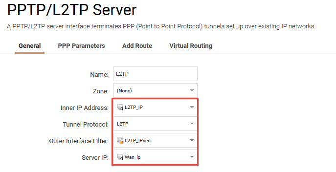 Configuring L2TP/IPsec Server using PSK | Clavister Knowledge Base