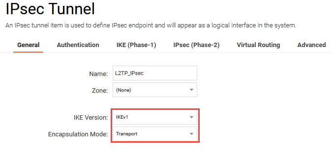 Configuring L2TP/IPsec Server using PSK | Clavister Knowledge Base