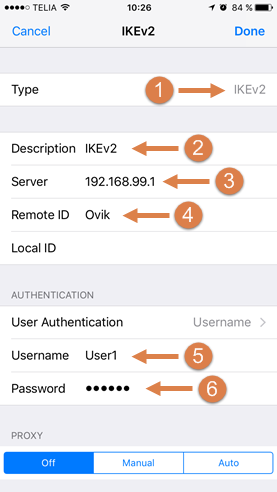 cOS Core IKEv2 tunnel setup with certificates for iOS clients ...