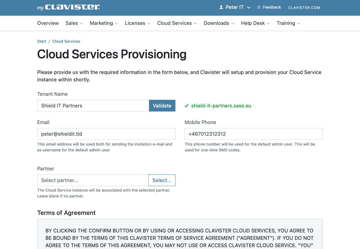 How to - Enroll to Clavister Cloud Services | Clavister Knowledge Base